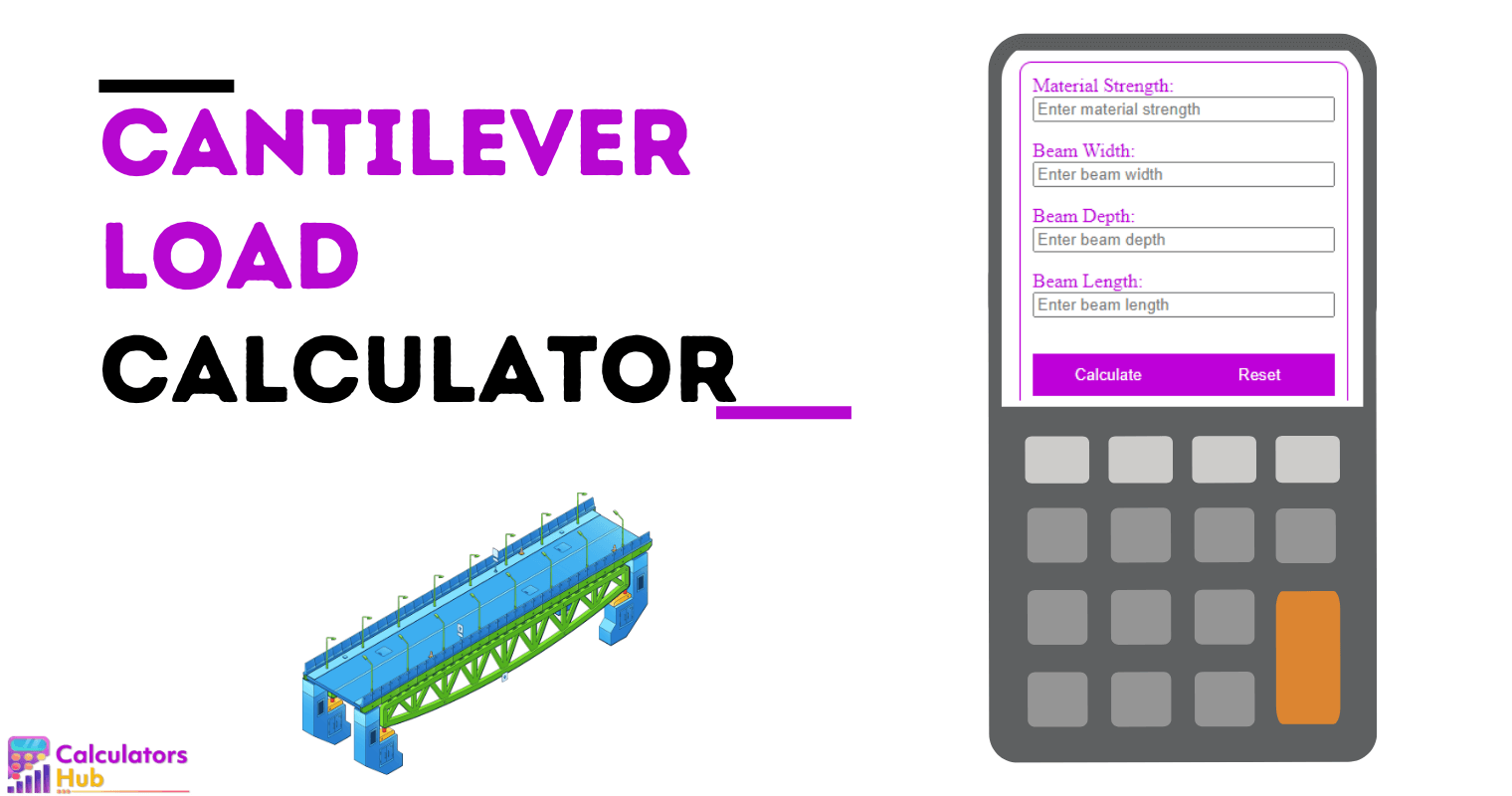 Cantilever Load Calculator Online Cantilever Load Calculator Online