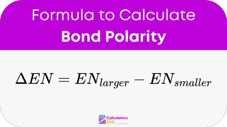 Bond Polarity Calculator Online